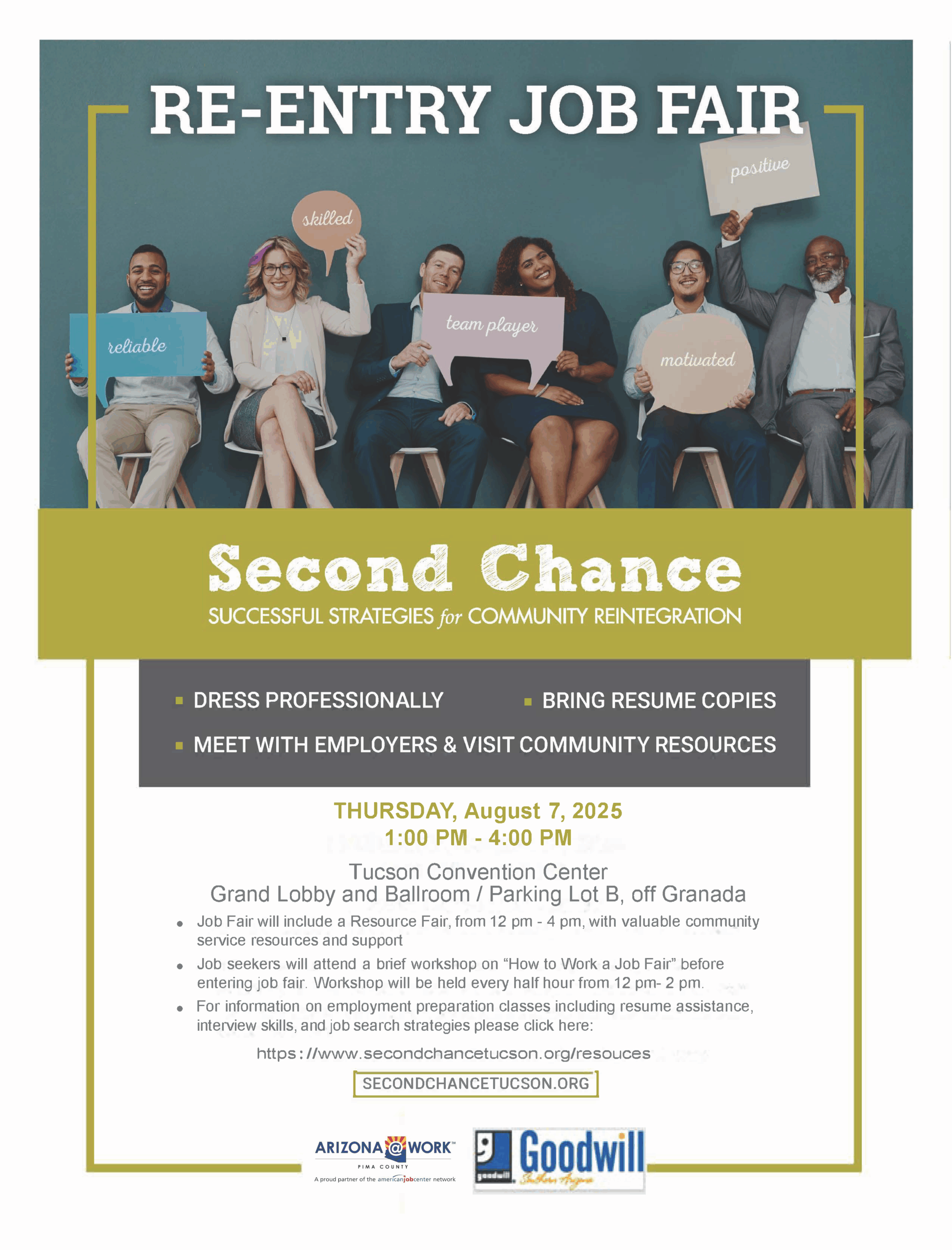 Adult ReEntry Program – Goodwill Industries of Southern Arizona